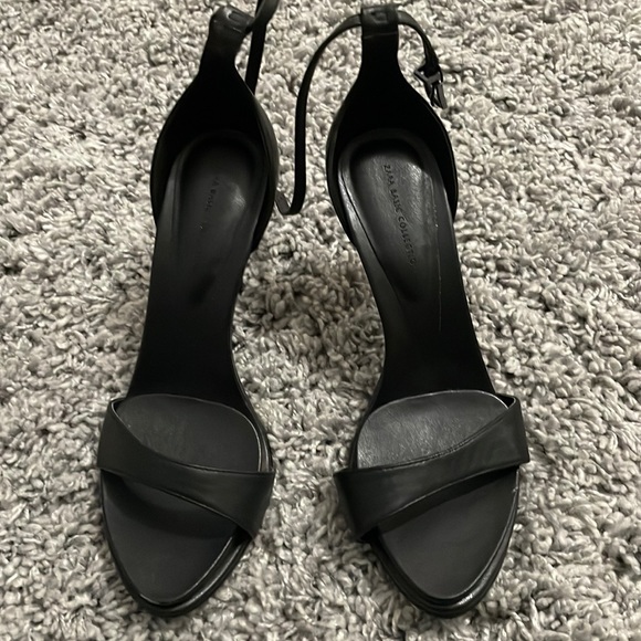 Zara | Shoes | Zara Basic Collection Leather Sandals | Poshmark